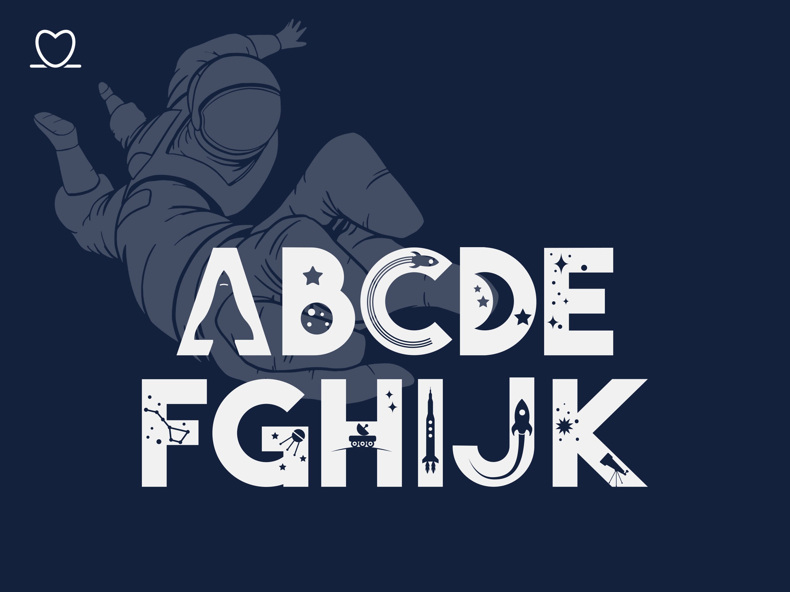 Space Letters SVG PNG / Outer Space Galaxy Alphabet / Numbers & Letters ...