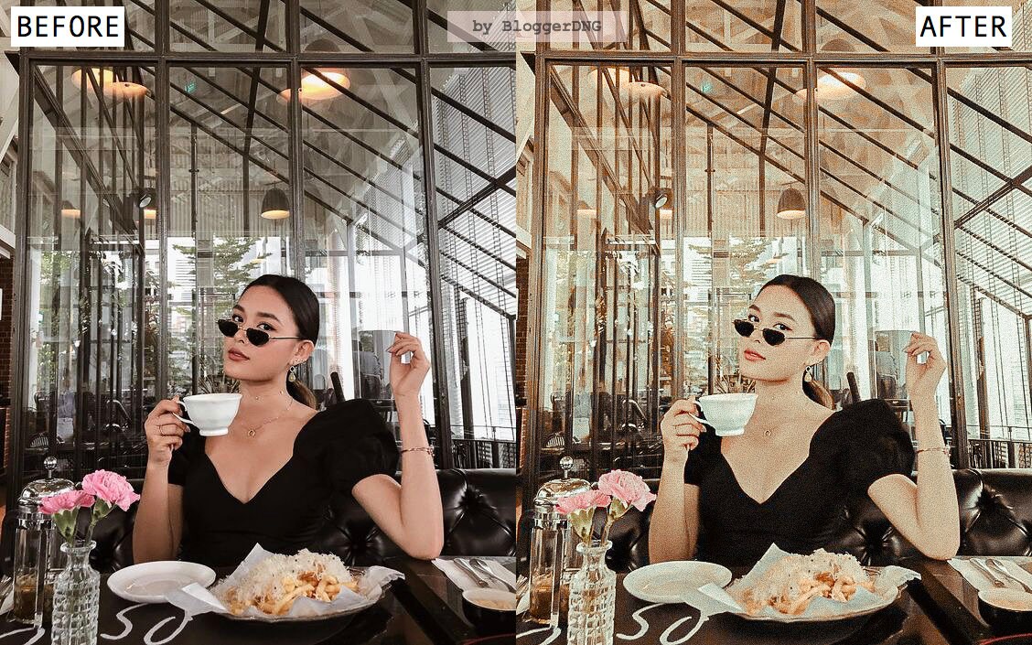 Retro 80s Vibes Desktop Mobile Lightroom Preset Soft Grainy DNG Cool ...