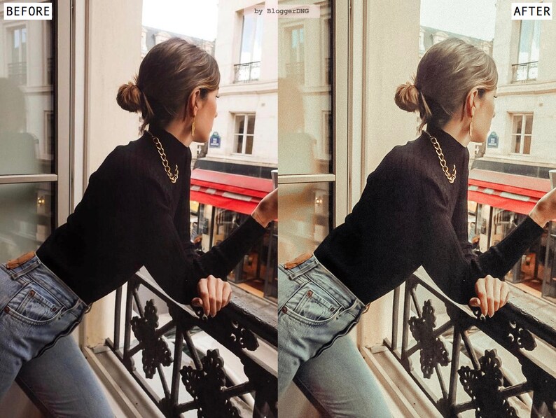 Retro 80s Vibes Desktop Mobile Lightroom Preset Soft Grainy DNG Cool ...