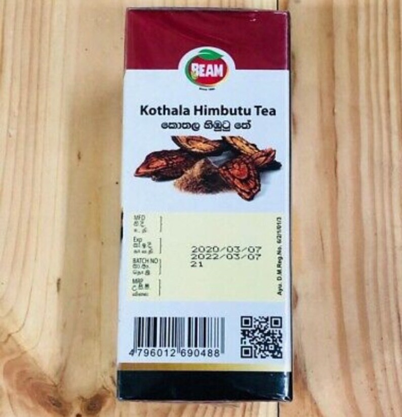 Kothala Himbutu Ayurveda Herbal Tea Organic Drink Reduce Blood - Etsy