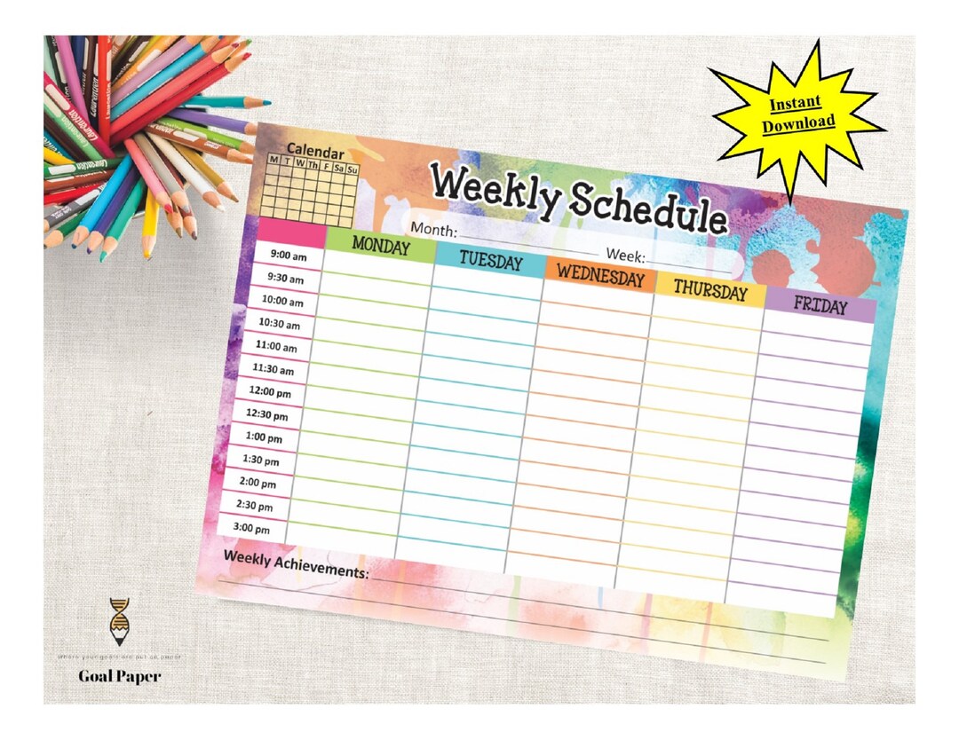 Printable Homeschool Planner | Lesson Planner | Teacher Planner ...