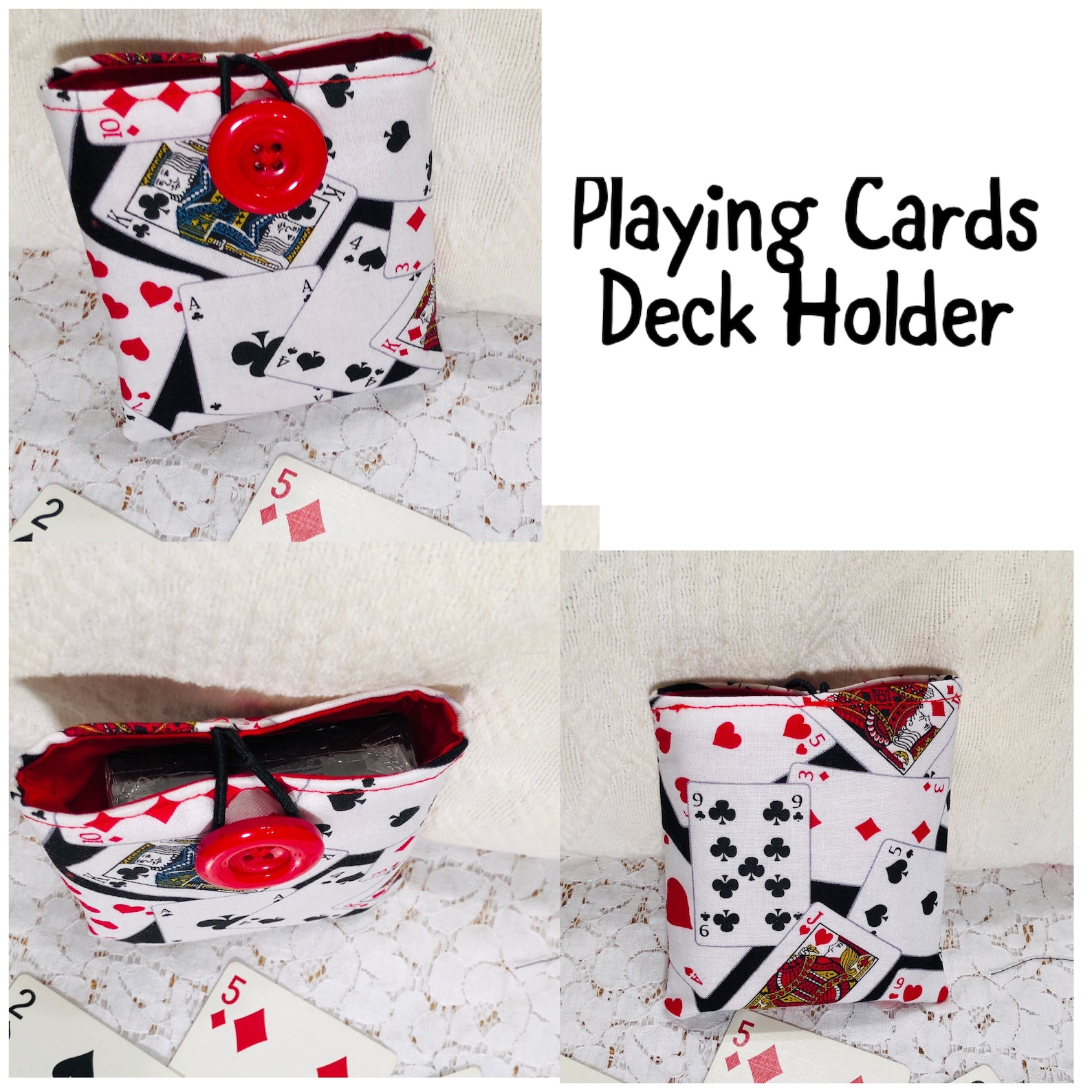 Quiddler Playing Card Deck Holders Handmade Games Free US | Etsy
