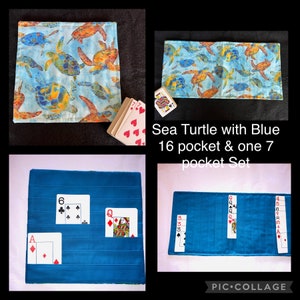 Samba Card Game Organizer Hand & Foot, Triple Play or Canasta, Sea ...