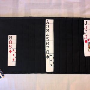 Black Samba Card Game Organizer Hand & Foot, Triple Play or Canasta ...