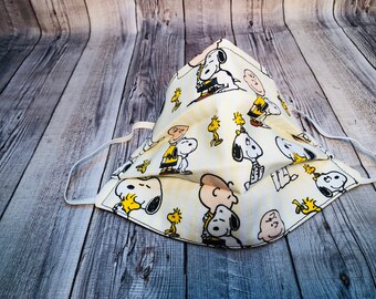 Charlie Brown Face Mask - Etsy