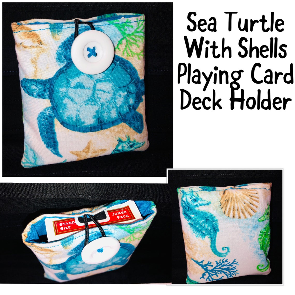 Quiddler Playing Card Deck Holders Handmade Games Free US - Etsy