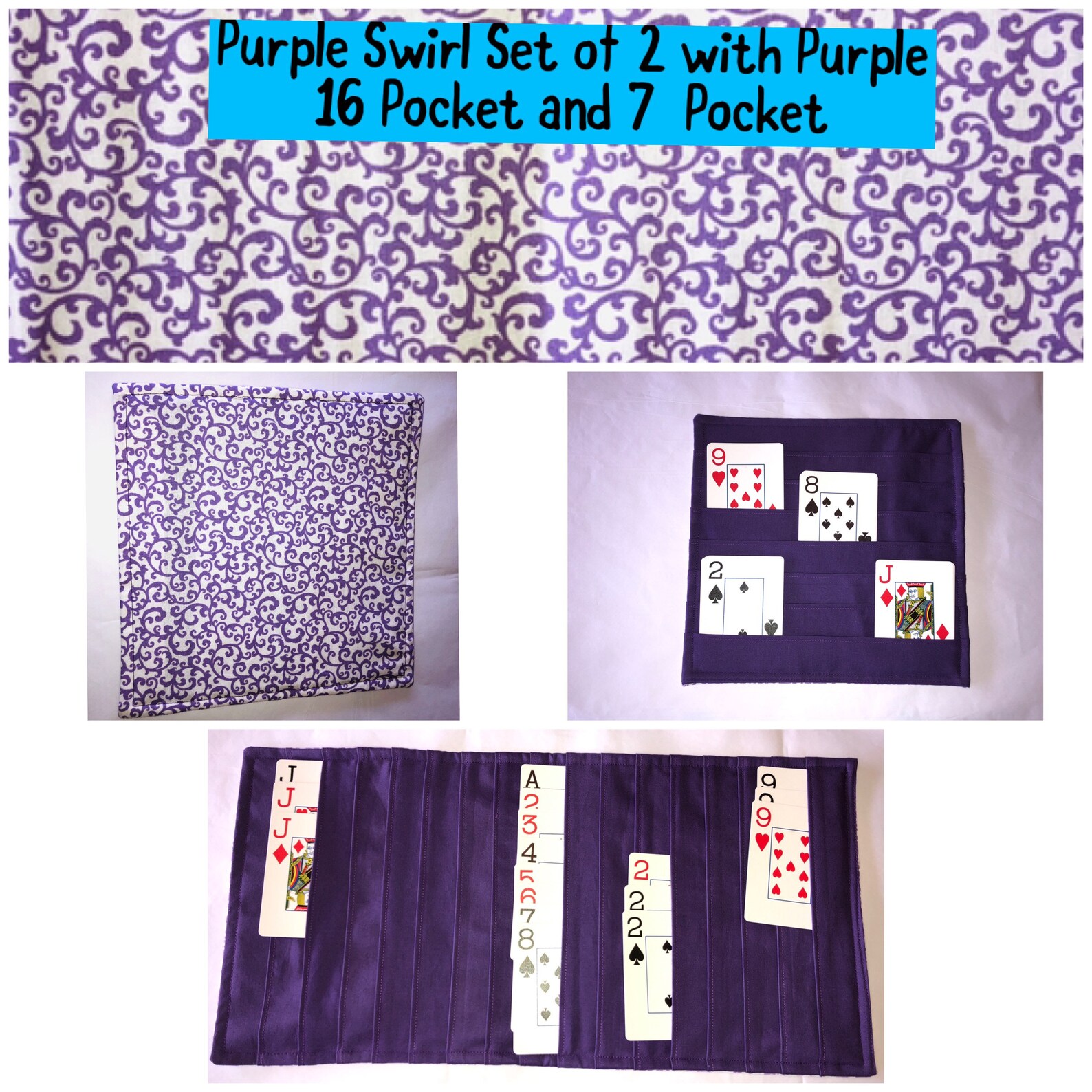 Samba Card Game Organizer Hand & Foot Triple Play or Canasta - Etsy