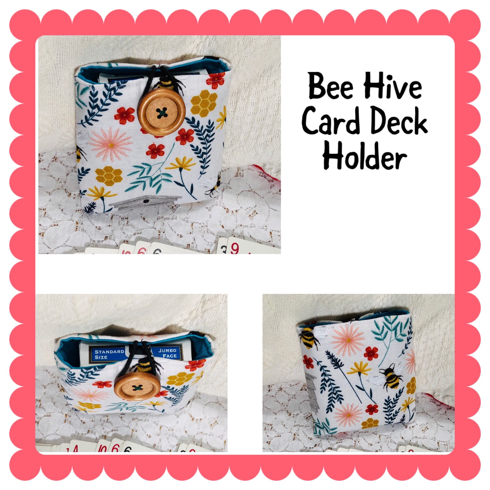 Quiddler Playing Card Deck Holders Handmade Games Free US | Etsy