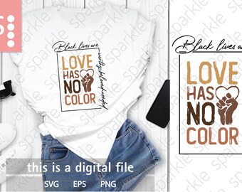 Love Has No Color | Etsy