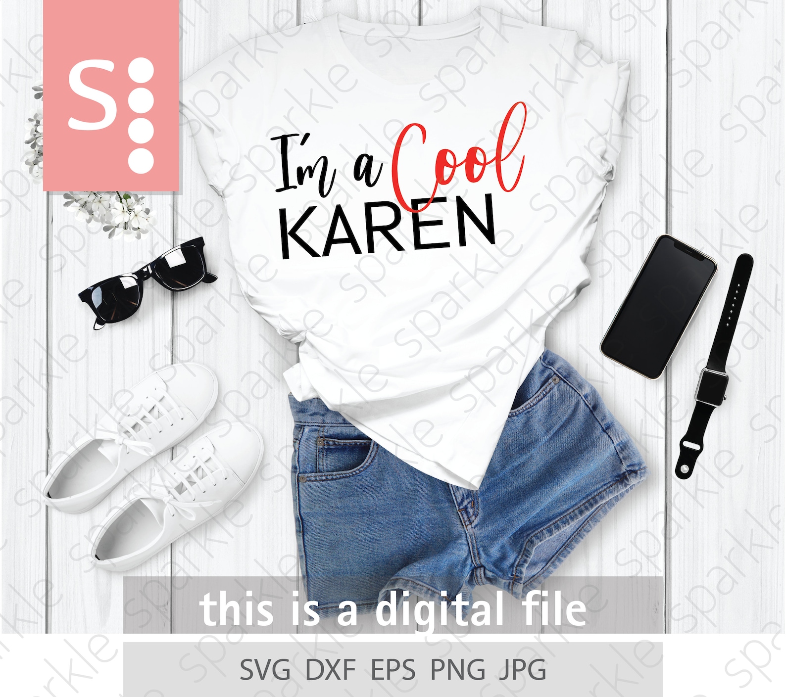 I'M A COOL KAREN Svg Cut File Karen Svg Cutting Files Cutting Files ...