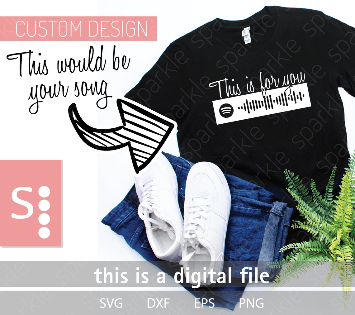 Custom Spotify Song Code SVG Custom Made Just for You SVG Custom Song ...