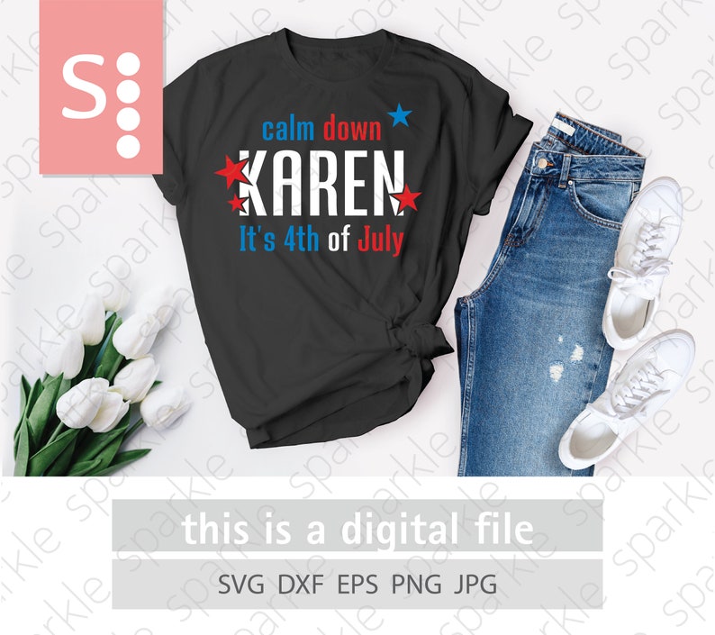 KAREN BUNDLE SVG 6 Designs Cut Files for Your Projects | Etsy