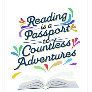 Reading is a Passport to Countless Adventures | Quotes for Kids ...