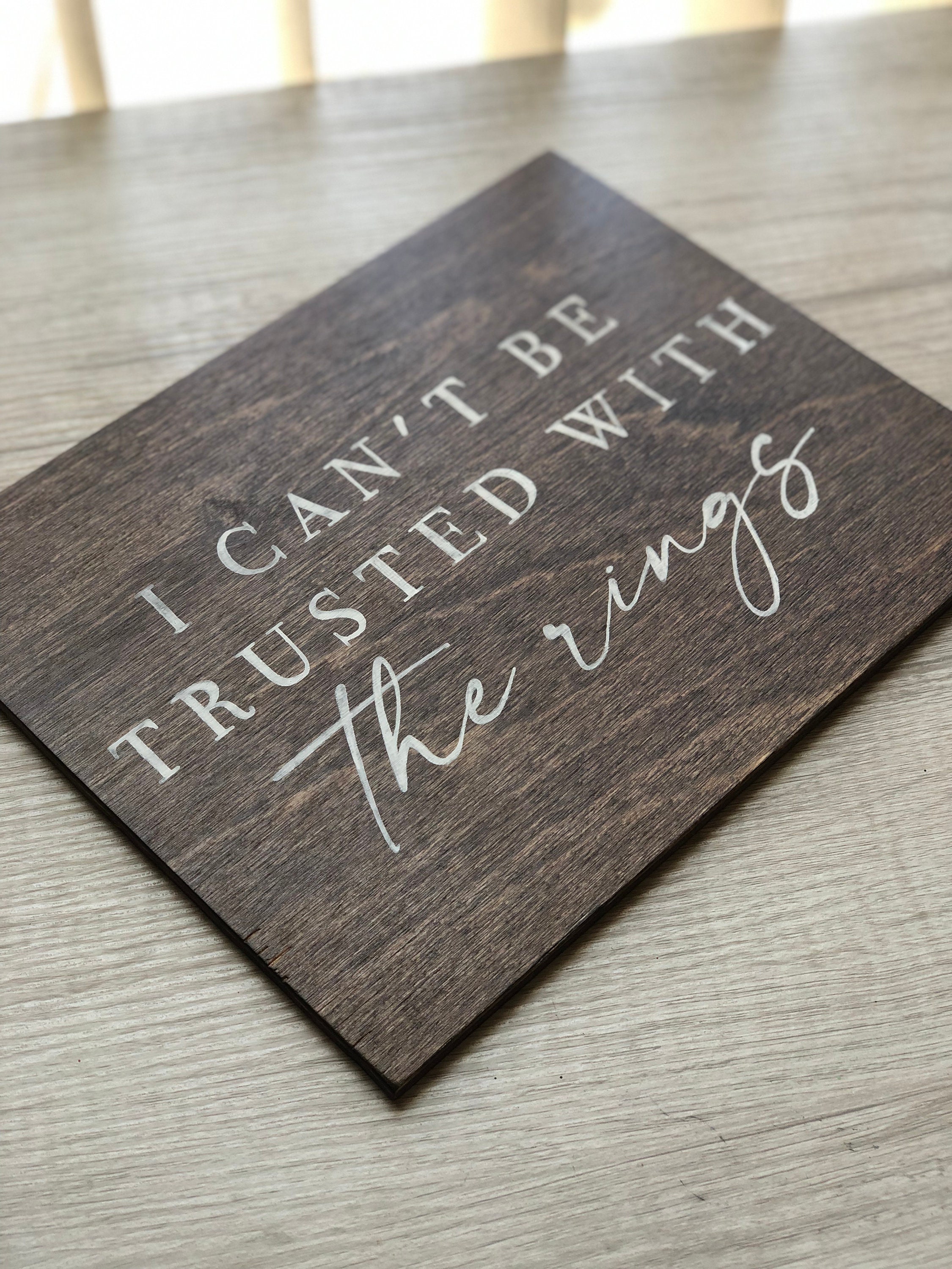 Wedding Ring Bearer Sign Ring Boy Sign Flower Girl Sign Wedding ...
