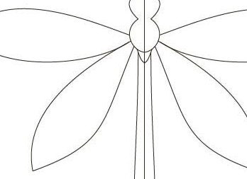 Dragonfly Template - Etsy
