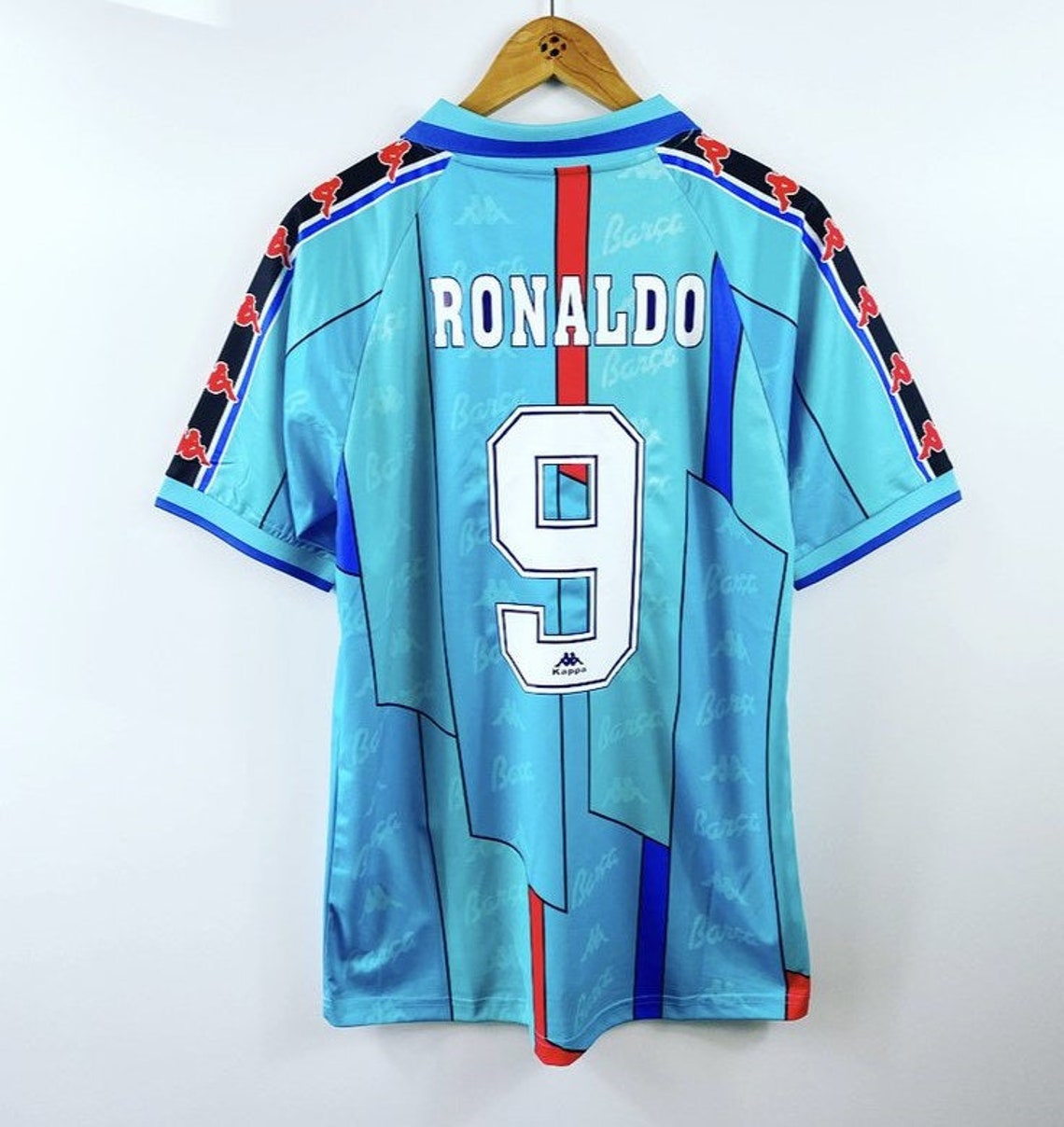 1996 Barcelona Retro Away Football Shirt Ronaldo 9 | Etsy