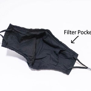 LACE FACE MASK, Reusable Face Cover, Black Lace Face Mask, Elegant Mask ...