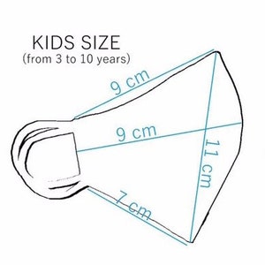 Kids Face Mask, Children Mask W/ Filter Pocket Nose Wire Adjustable Ear ...