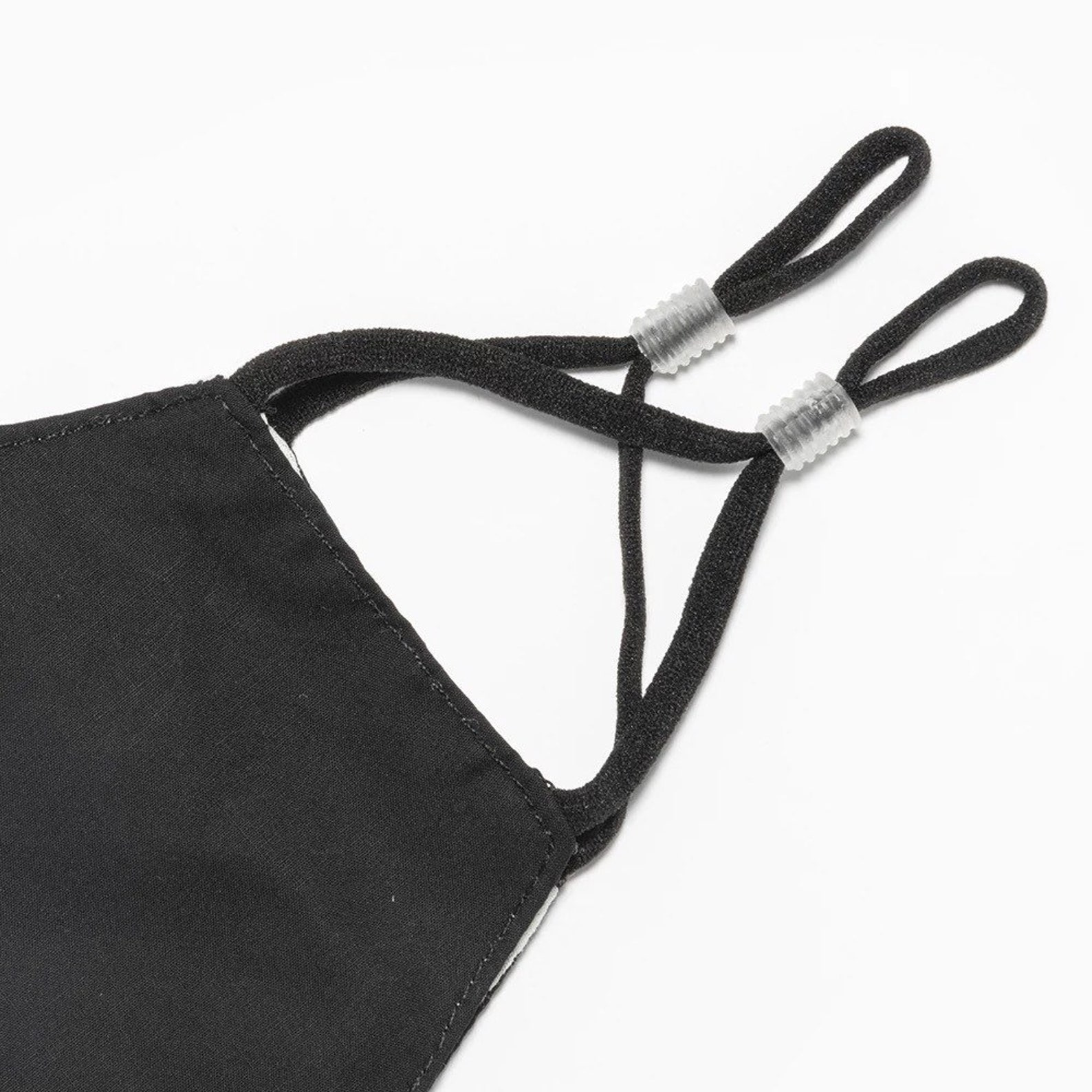 XL Plain Black Face Mask Regular Size Black Cotton Washable | Etsy