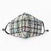 Winter Warm Tweed Face Mask, Breathable Washable Reusable Elegant Mask ...