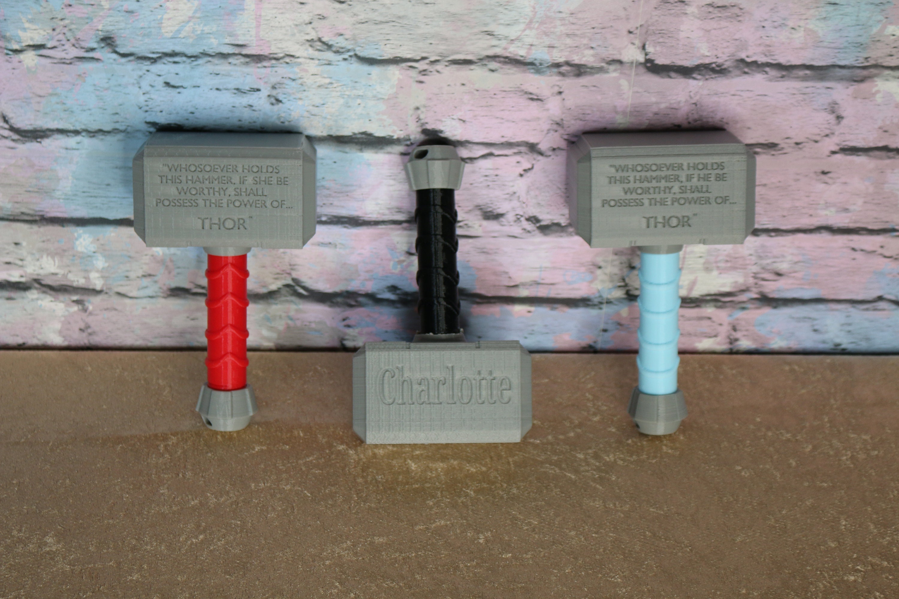 Baby Rattle Thor Hammer - Medieval Baby Shower Decor - Baby Rattle ...