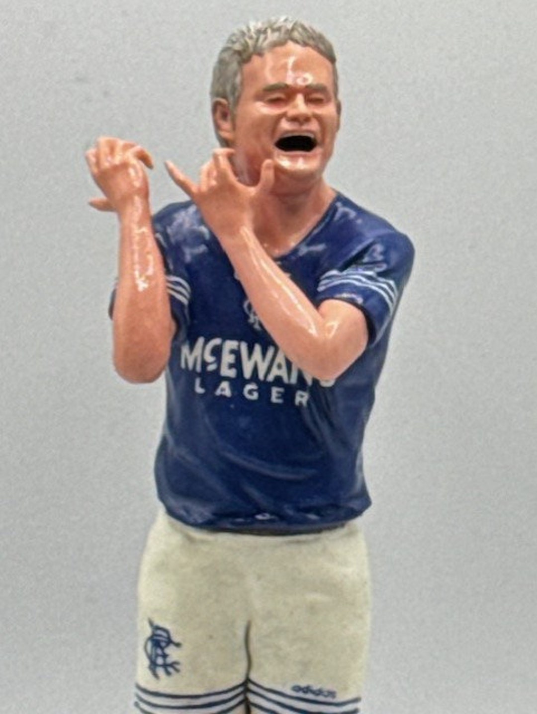 Paul "gazza" Gascoigne Resin Model 15CM Rangers FC - Etsy