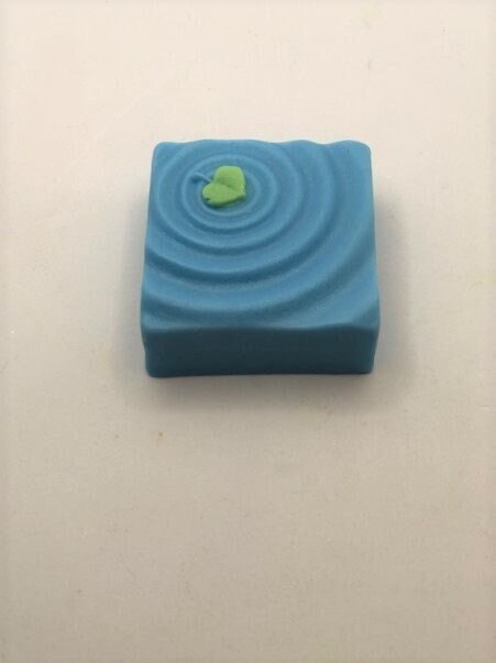 Leaf Ripples Heart Ripples. Goats Milk Soap Decorative - Etsy