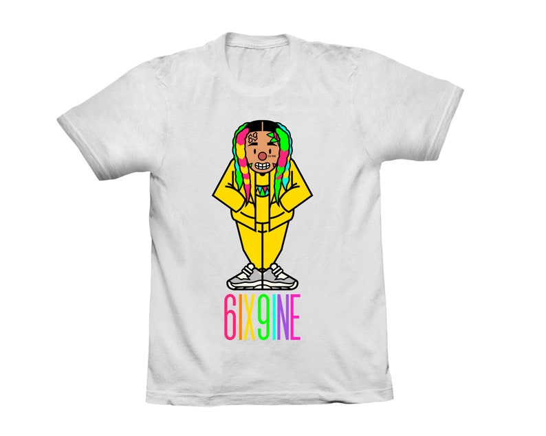 Tekashi 69 T-Shirt 6ix9ine Tee Tekashi69 Merch Gooba | Etsy