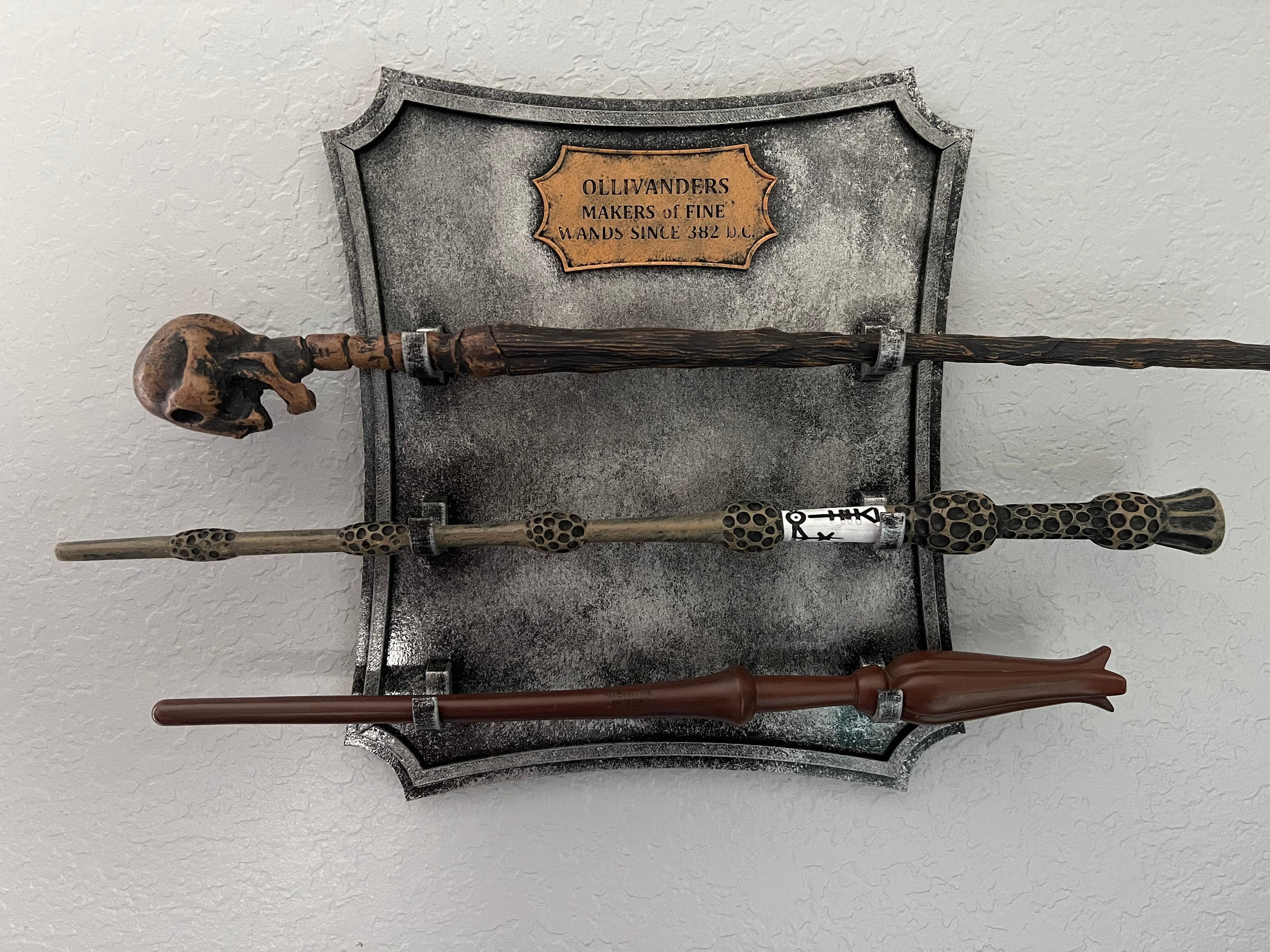 Harry Potter Wand Holder Wall Display | Etsy