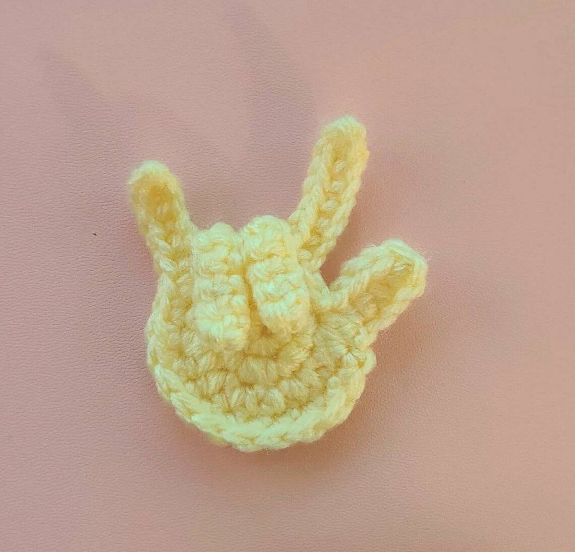 ASL I Love You Applique Crochet Pattern (PDF) - Etsy