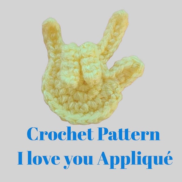 Crochet Applique Patterns - Etsy