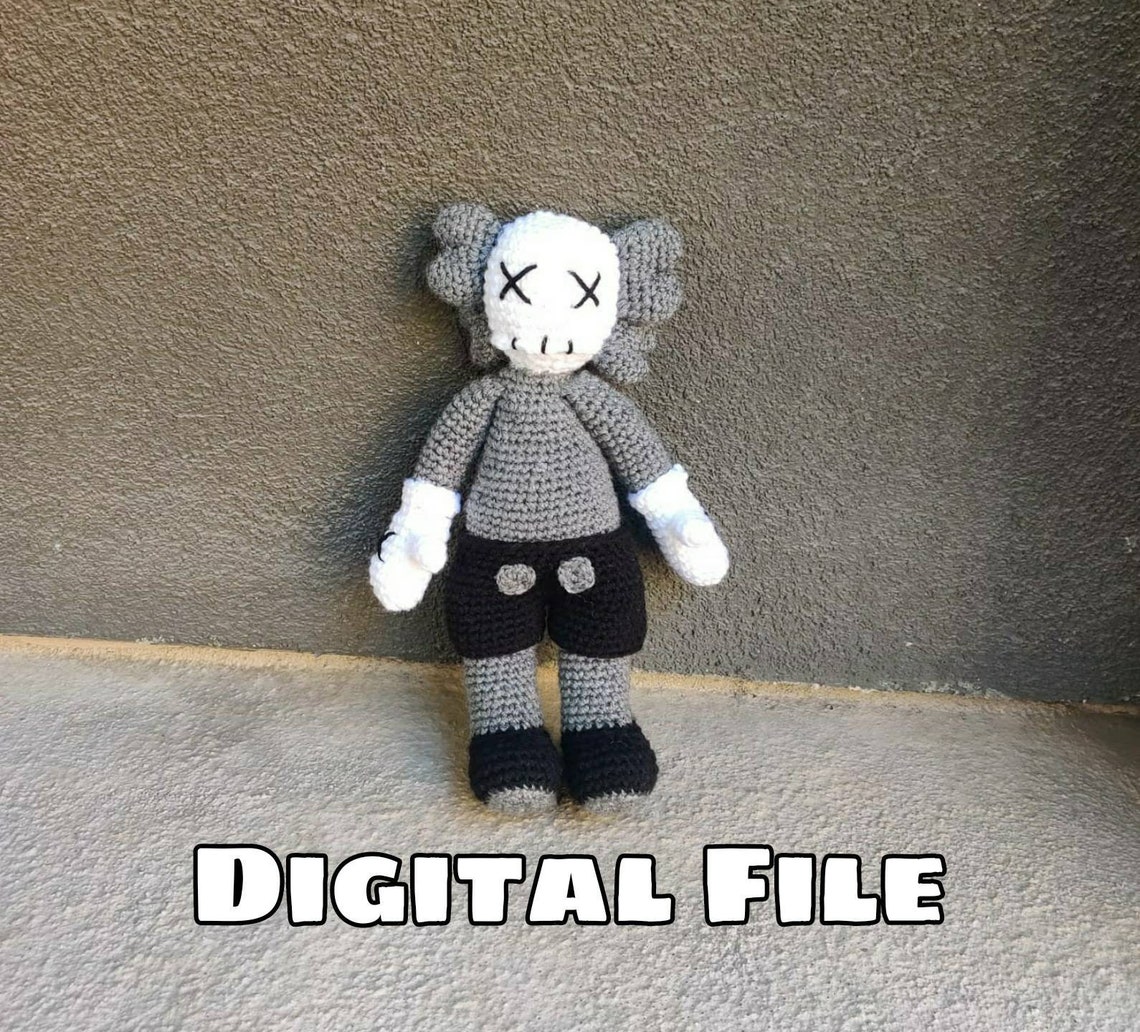 Pattern Kaws Amigurumi Toy Kaws toy Pattern Amigurumi Kaws | Etsy