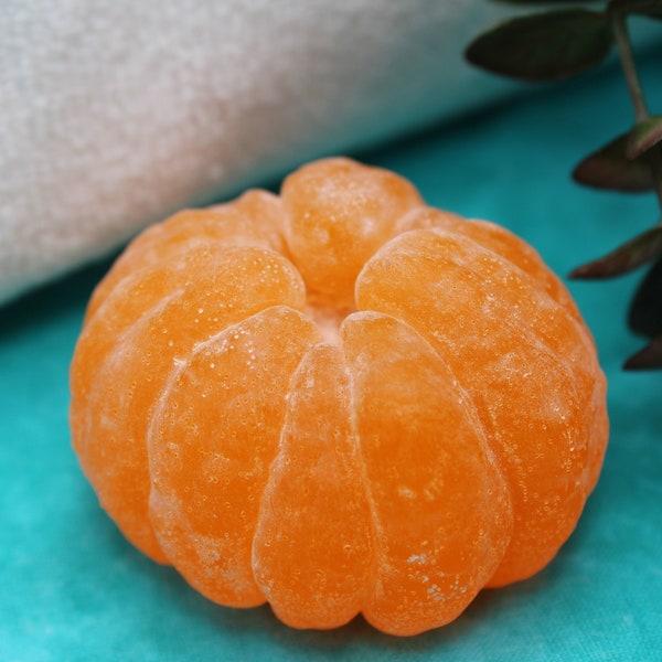 Orange Soap - Etsy