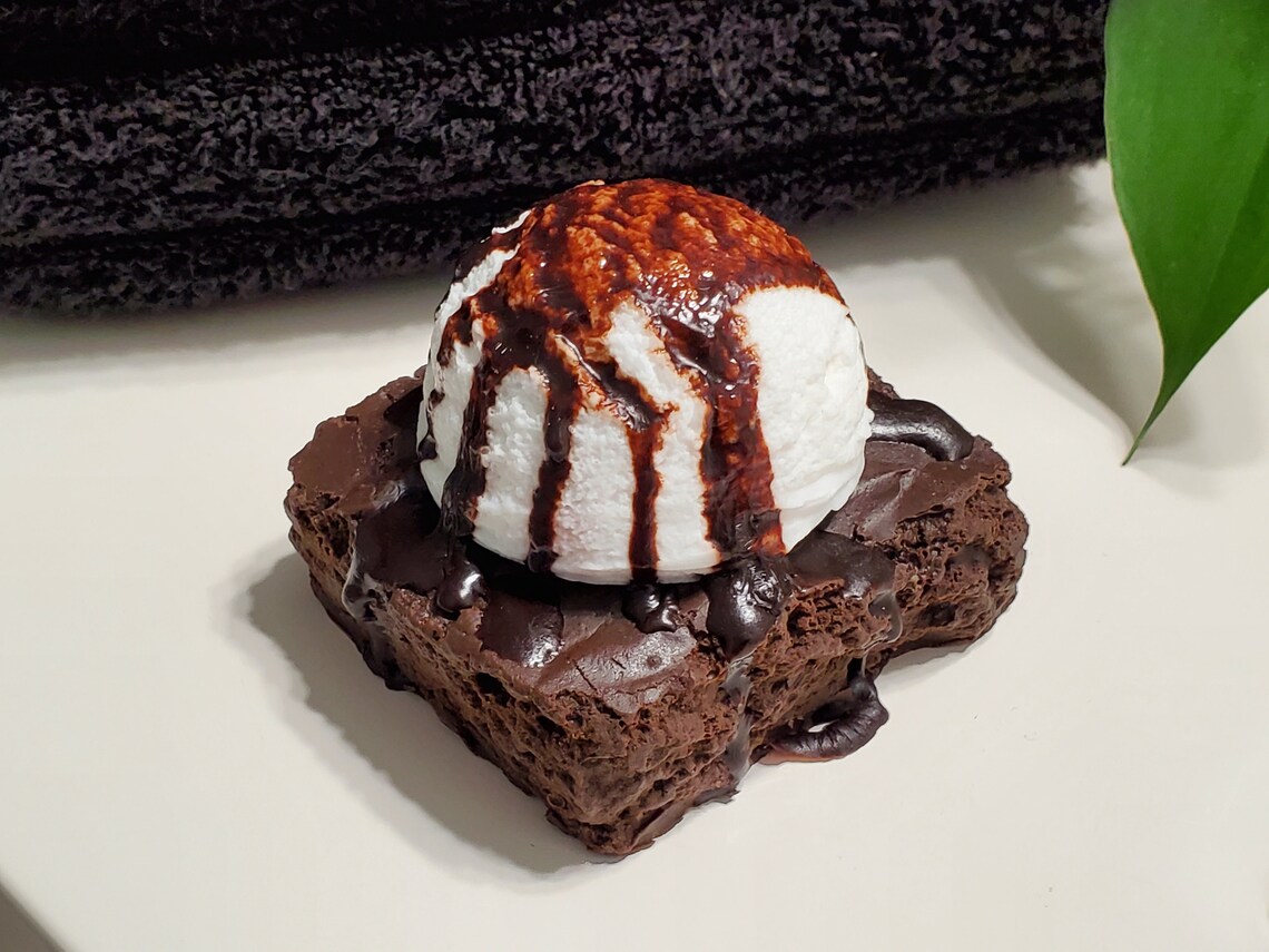 Brownie Sundae Soap! Realistic Brownie and Ice Cream Soap! SLS Free ...