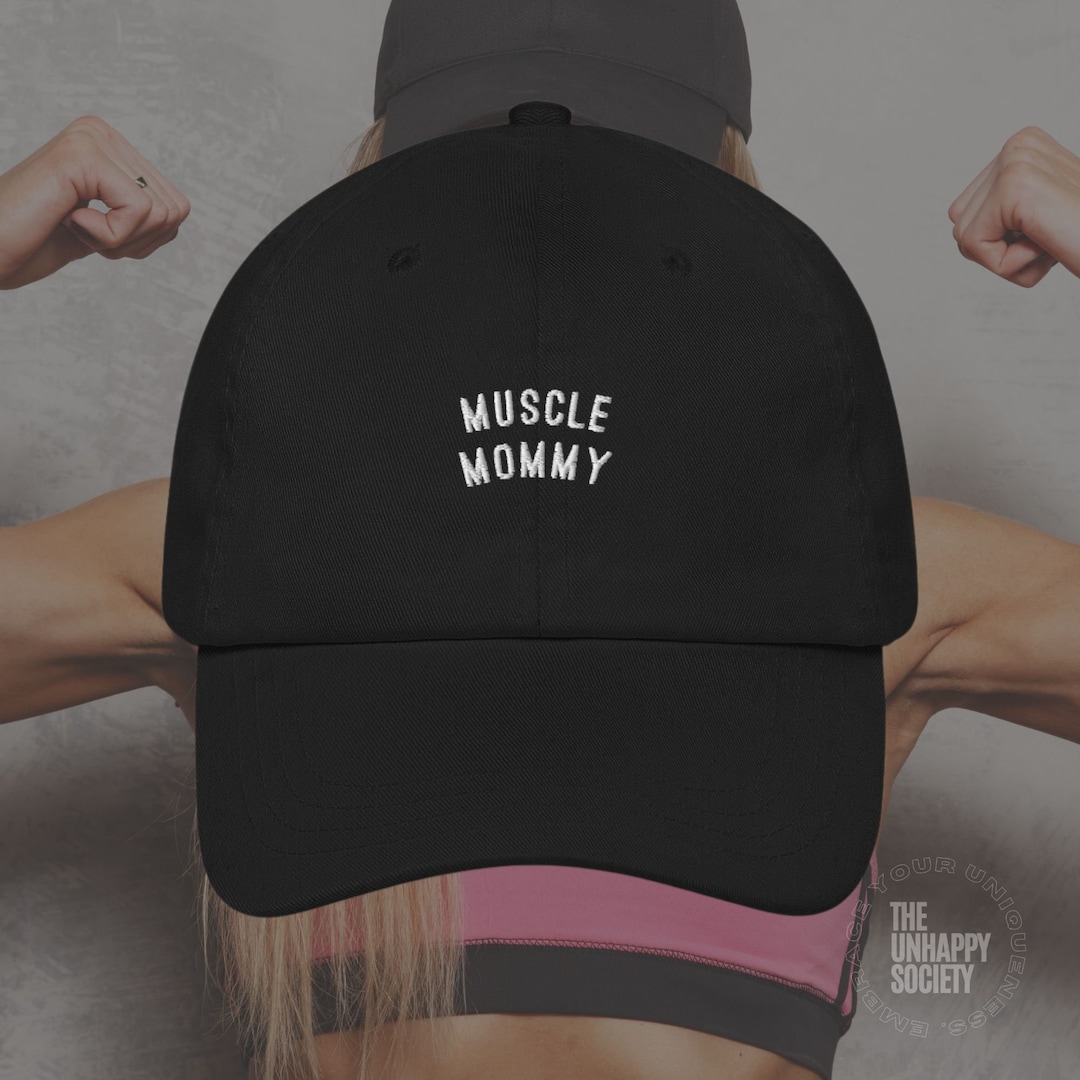 Muscle Mommy Embroidered Hat, Gym Hat Workout Hat Gym Motivational Hat ...