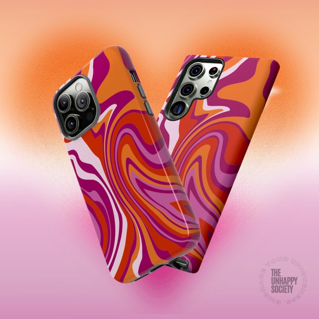 Suble Lesbian Phone Case, Lesbian Flag, Subtle Pride Phone Case Trendy ...