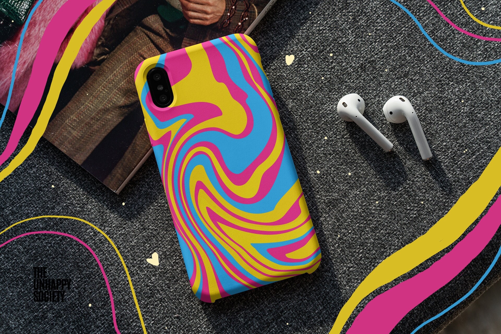 Subtle Pan Pride Phone Case Subtle Pride Phone Case - Etsy