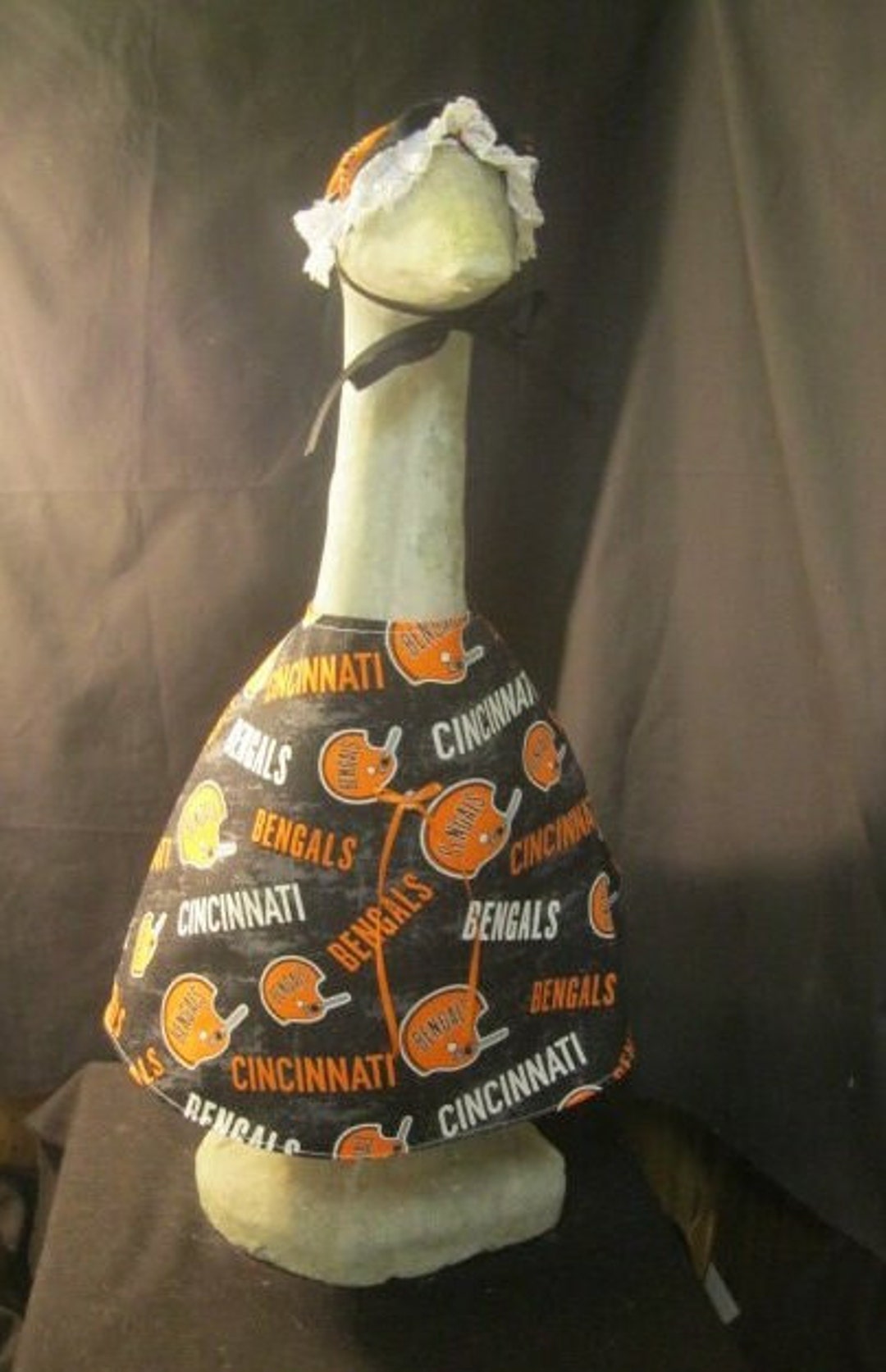 AFC / Cincinnati Bengals Goose Dress/goose Clothes/concrete Goose/lawn ...