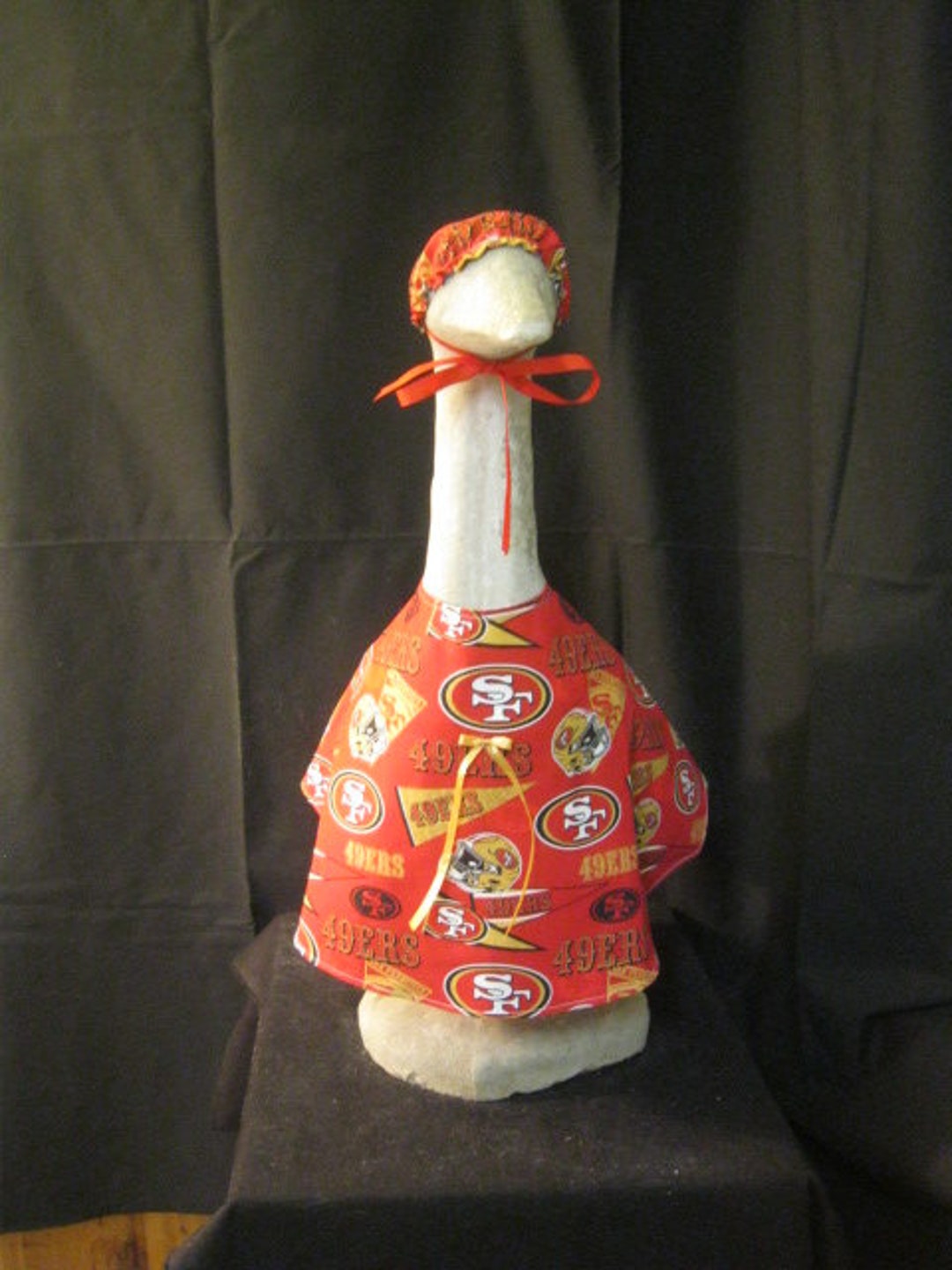 Nfl/san Francisco 49ers Goose Dress/goose Clothes/concrete Goose/lawn ...