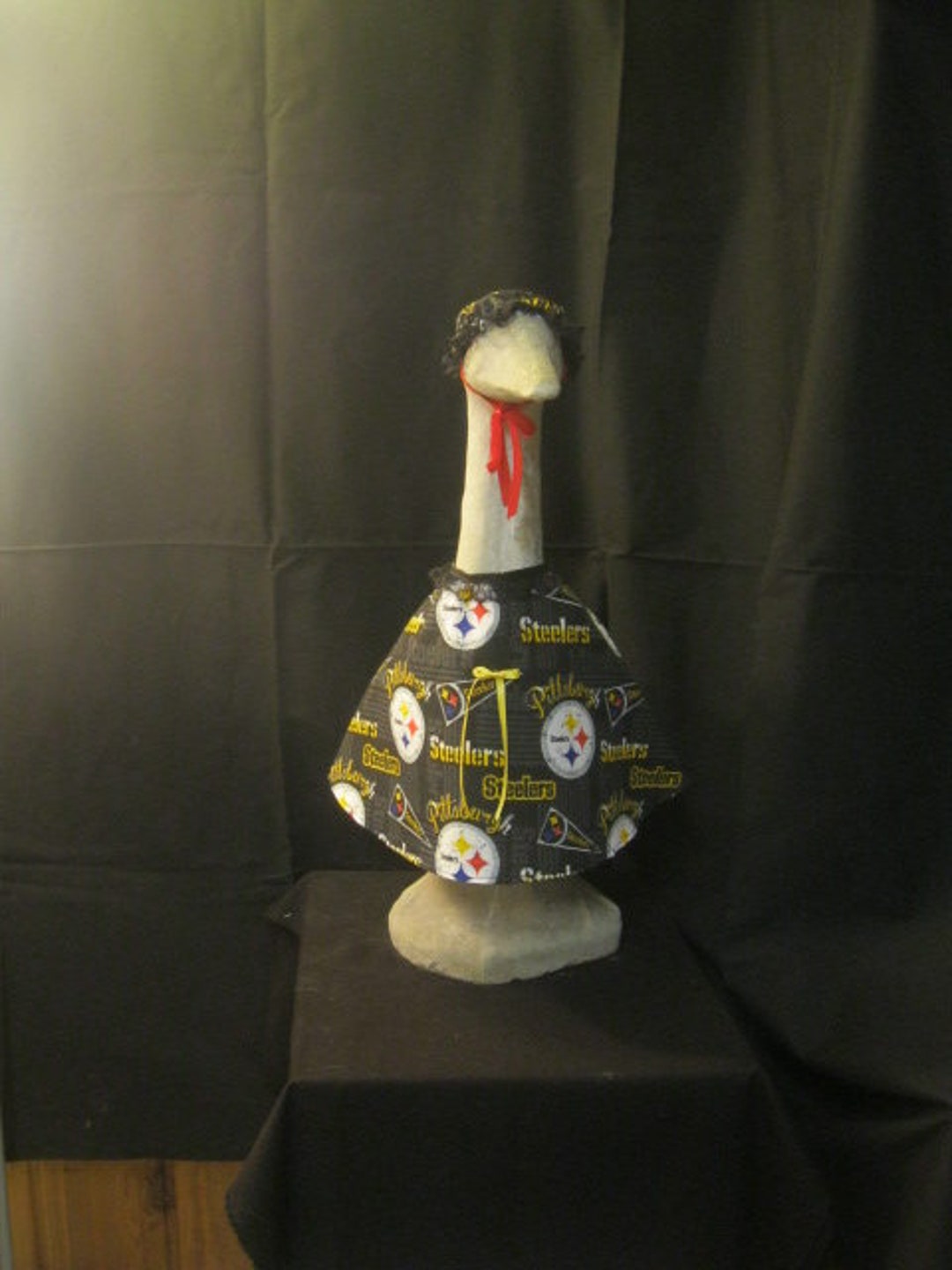 Nfl/pittsburgh Steelers Goose Dress/goose Clothes/concrete Goose/lawn ...