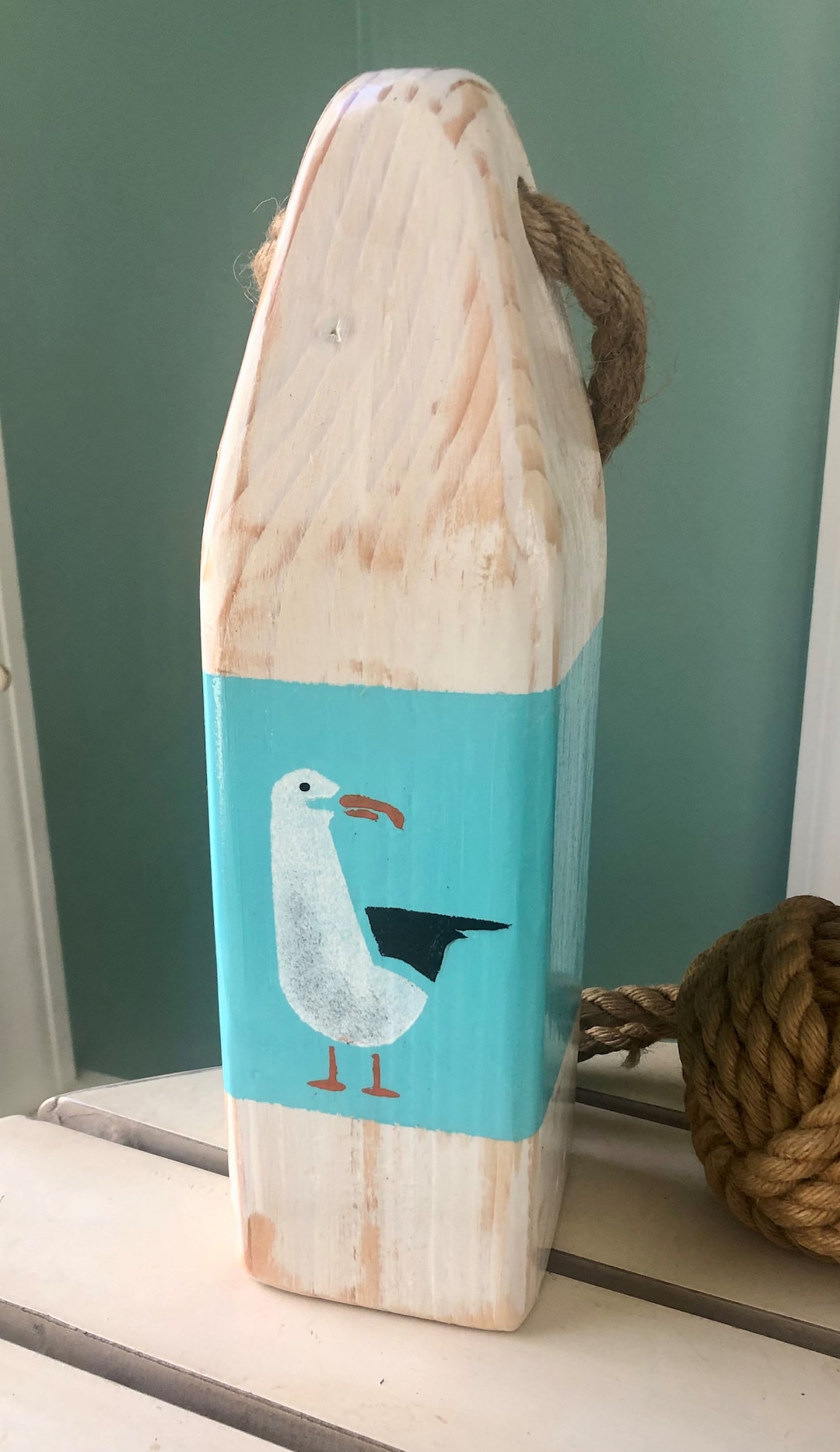 Buoy With Seagull Buoys Decor Nautical Decor Nautical - Etsy