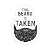 BEARDED Patriot Sticker Decal Beard Lover Gifts for Him Dads Husband ...
