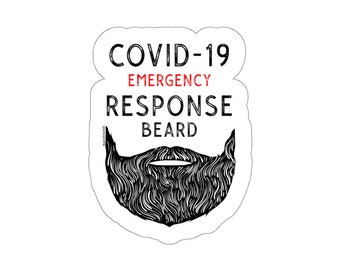 BEARD MAN Flex Sticker | Decal | Gifts for Him | Dads | Husbands ...