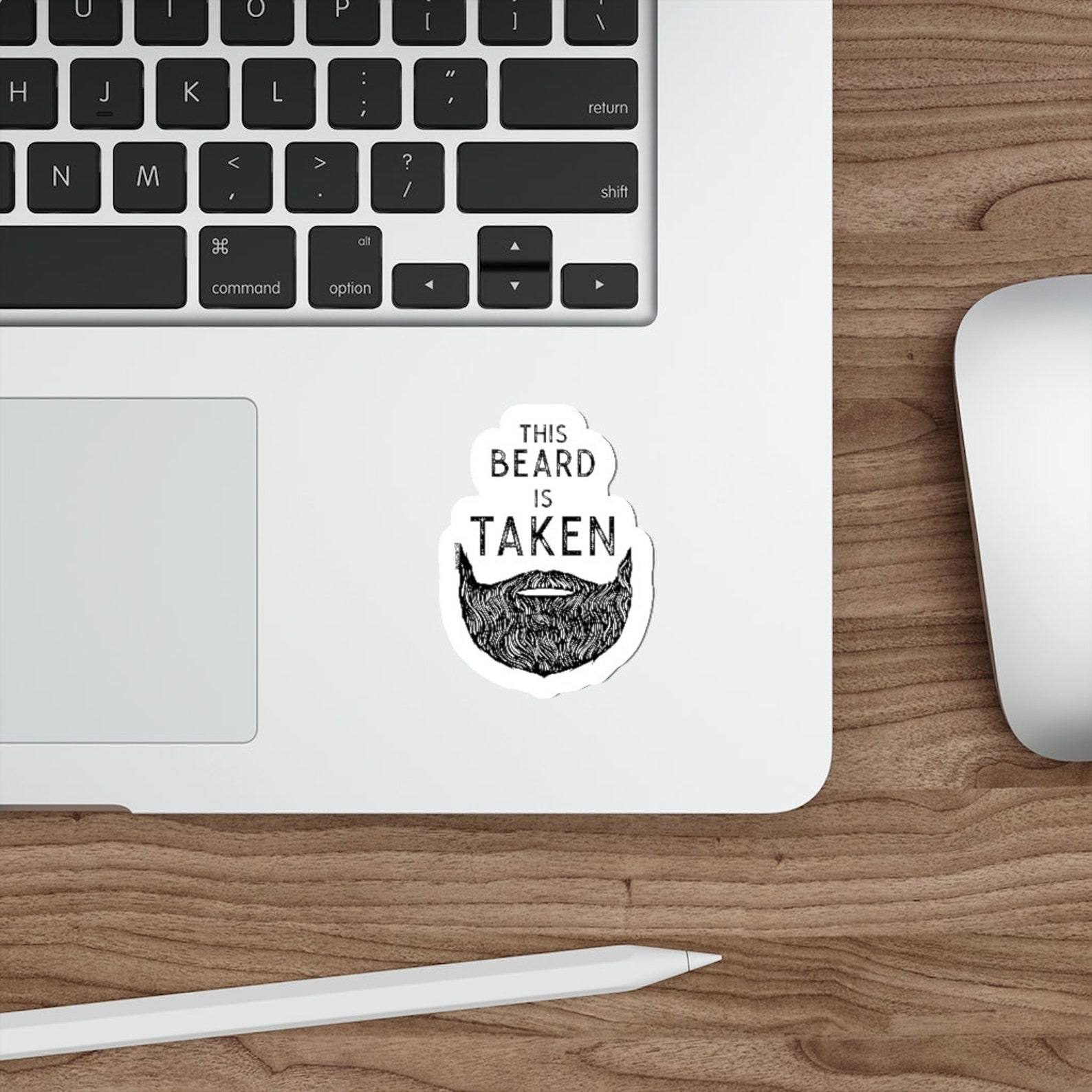 This BEARD is Taken Sticker | Decal | Beard Lover | Gifts for Him ...