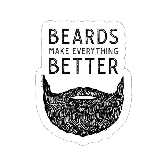 Better BEARDS Sticker Decal Beard Lover Gifts for Him - Etsy