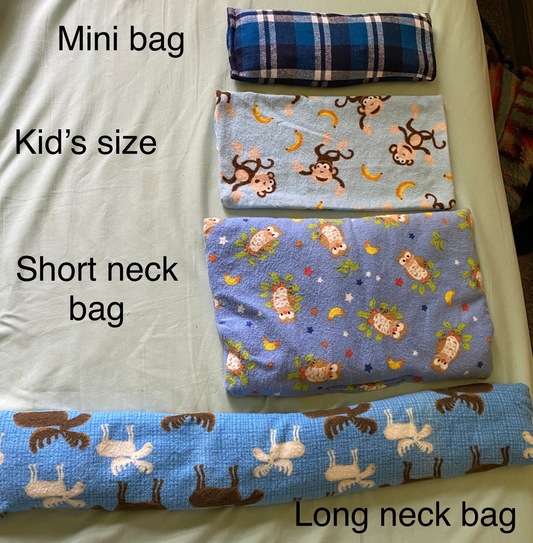 Long Neck Bag Customizable Heating Rice Bags - Etsy.de