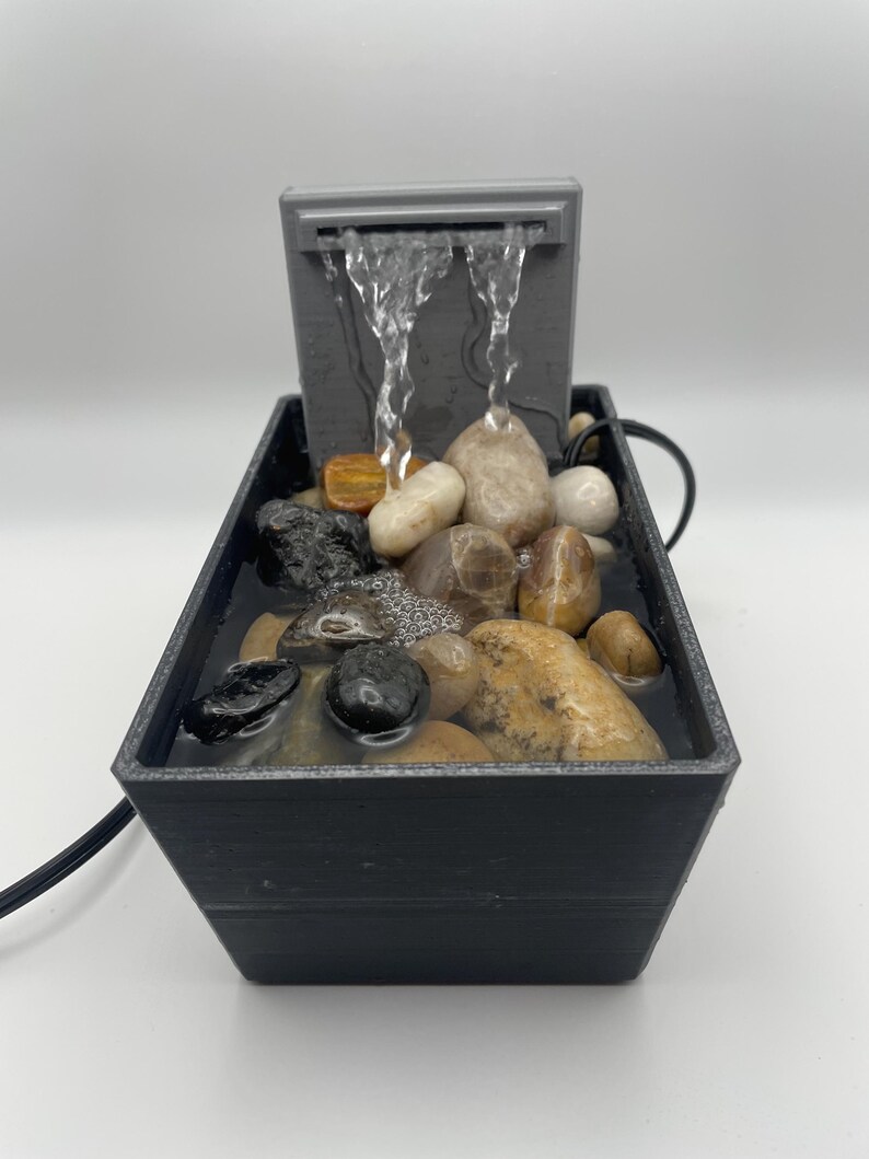 Tabletop Waterfall for Home & Office Relaxation Decor Outdoor Water ...