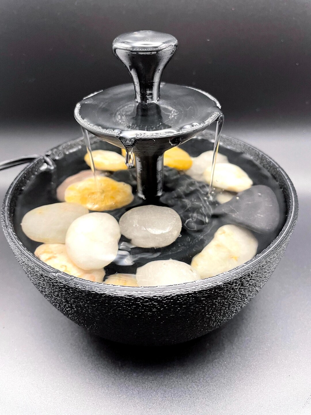 Birdbath Desktop Fountain - Relaxing Water Feature - Etsy