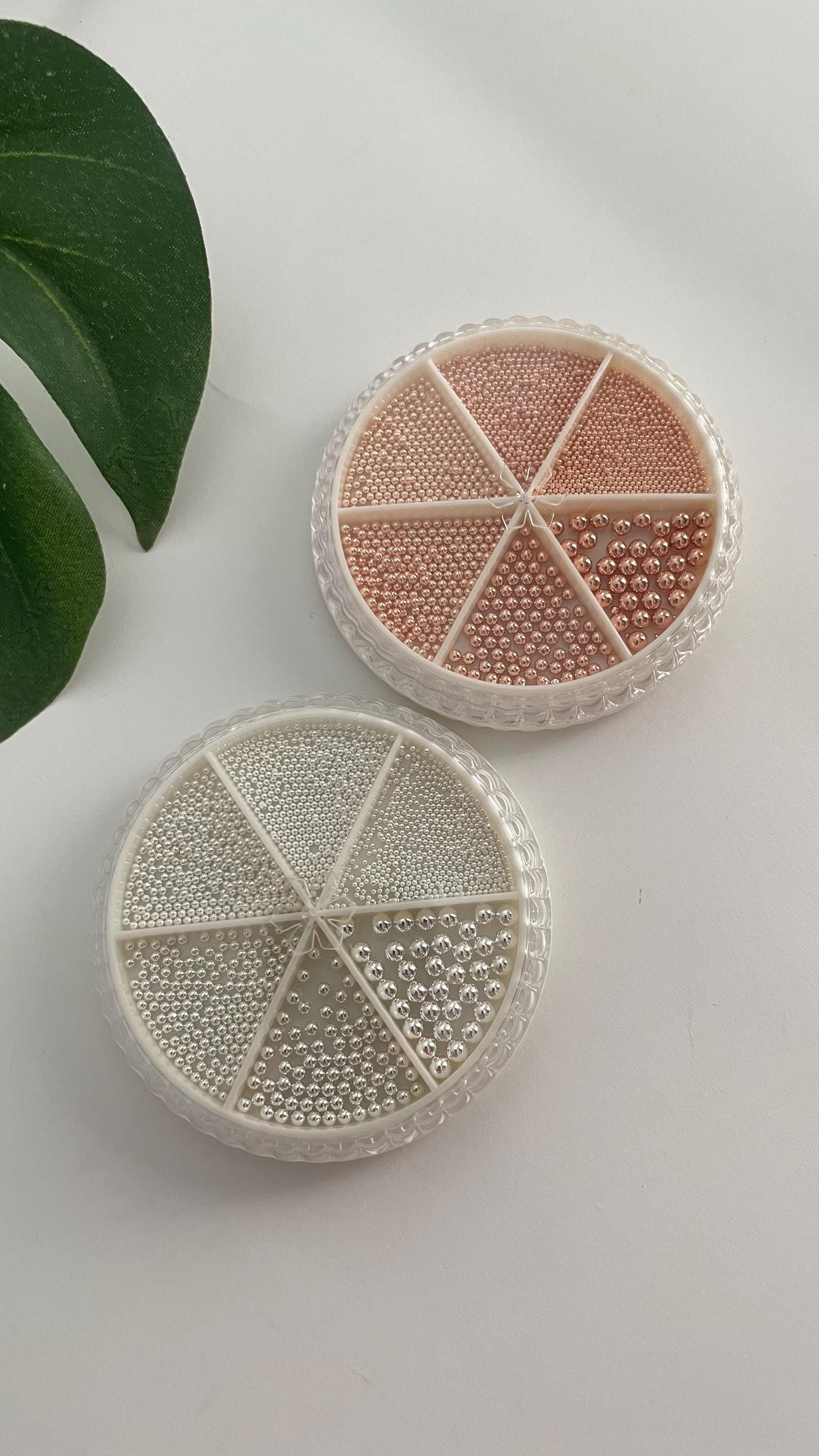 Metallic Caviar Beads: Polymer Clay & Nail Art (0.8-3mm) - Etsy