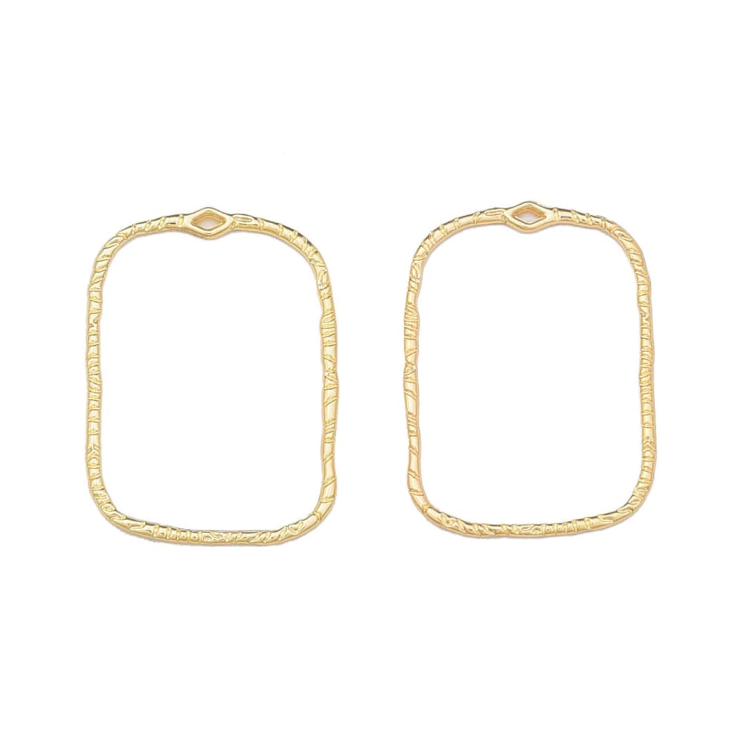 Bezel | Rectangle | Open Back Bezel | Bezel for UV Resin Epoxy Resin | 6 Pieces - Etsy